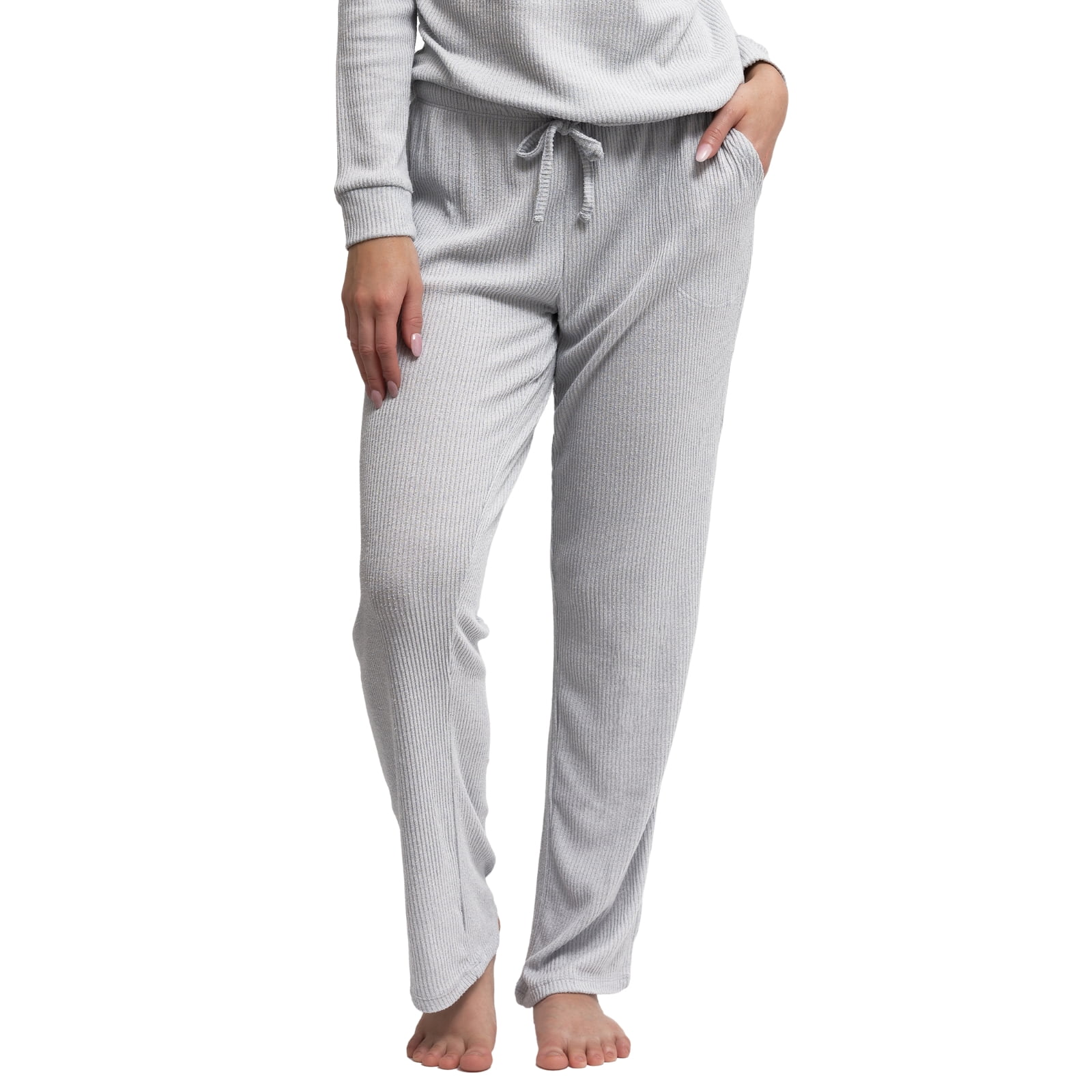Hello Mello CuddleBlend Lounge Pants Relaxed Wide Leg Bottoms with ...