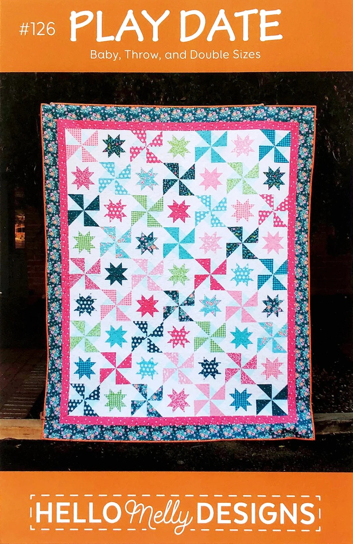 Hello Melly Designs Play Date Quilt Pattern - Walmart.com
