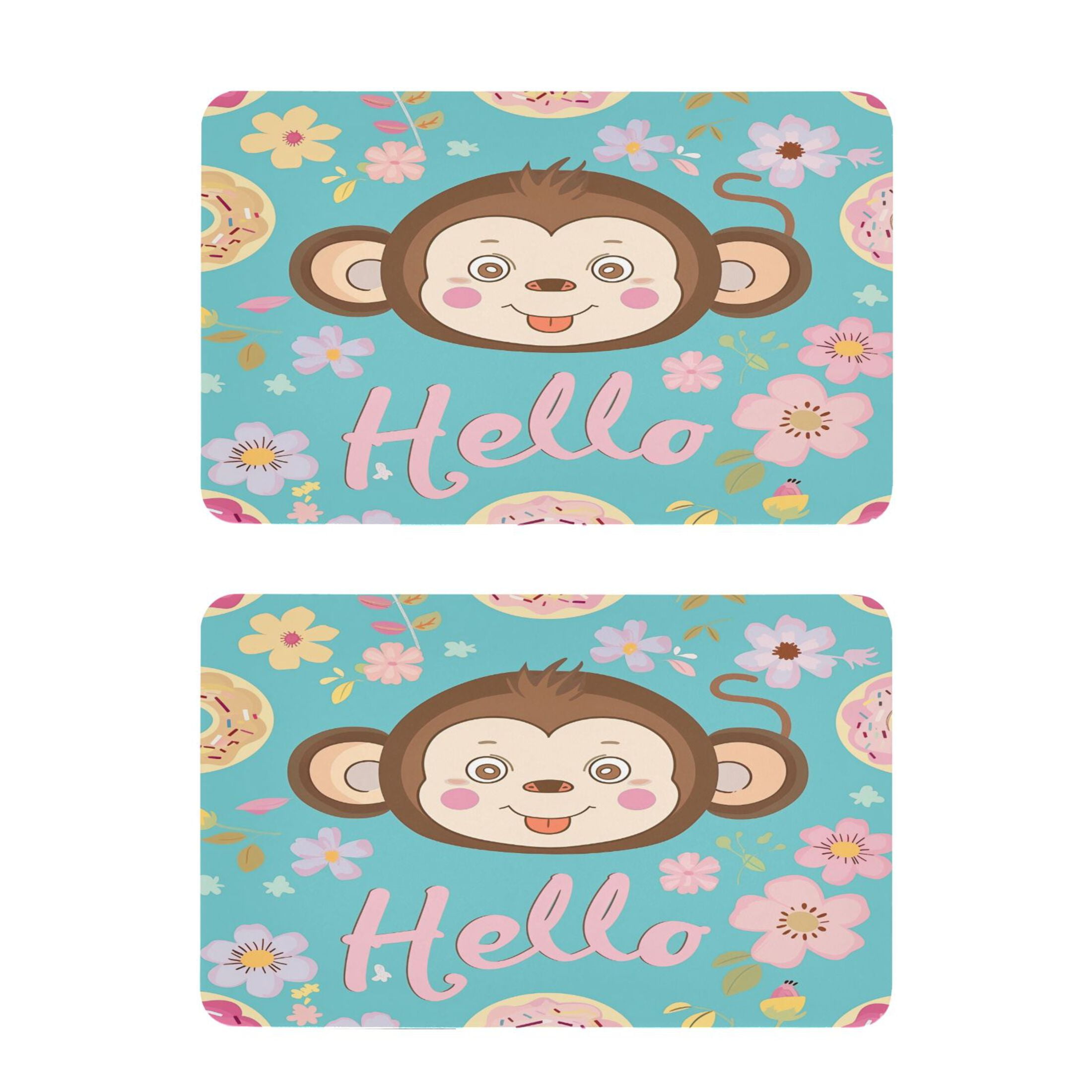 Hello Monkey Face Strong Fridge Magnets Refrigerator Magnets Sticker ...