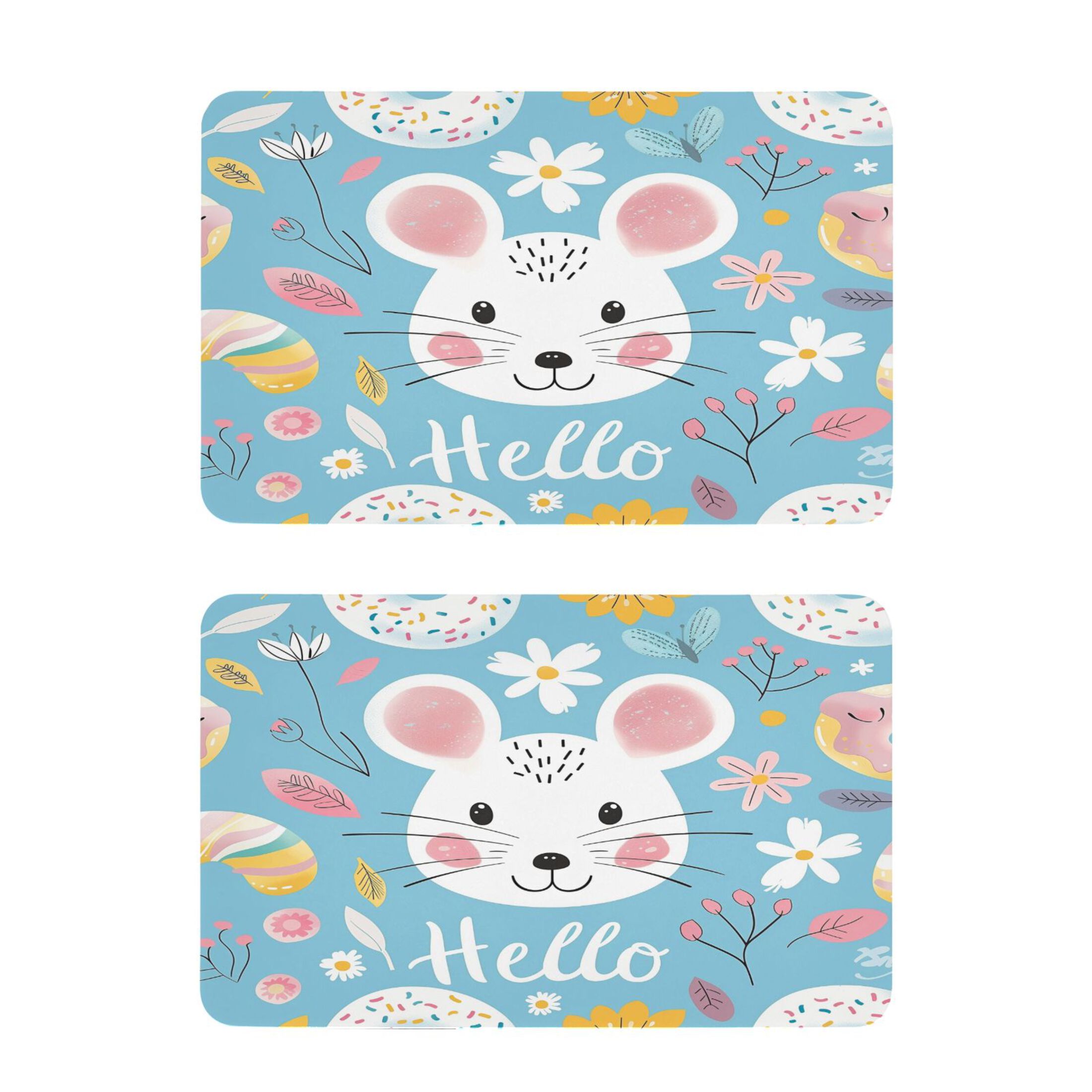 Hello Mouse Face Strong Fridge Magnets Refrigerator Magnets Sticker Decor for Whiteboards Locker ...