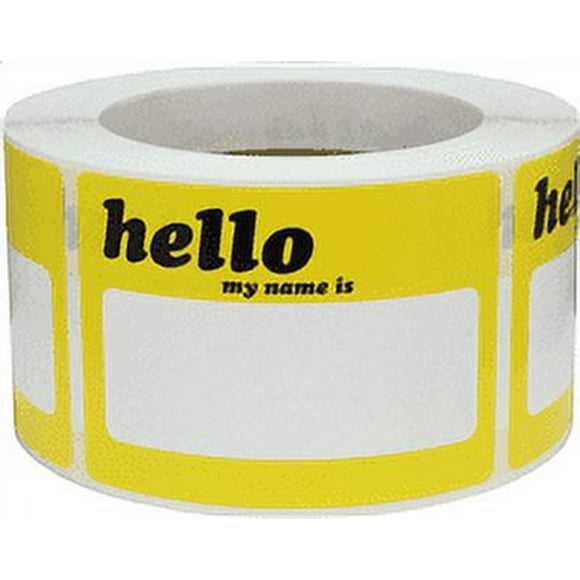 Hello My Name Is Sticker