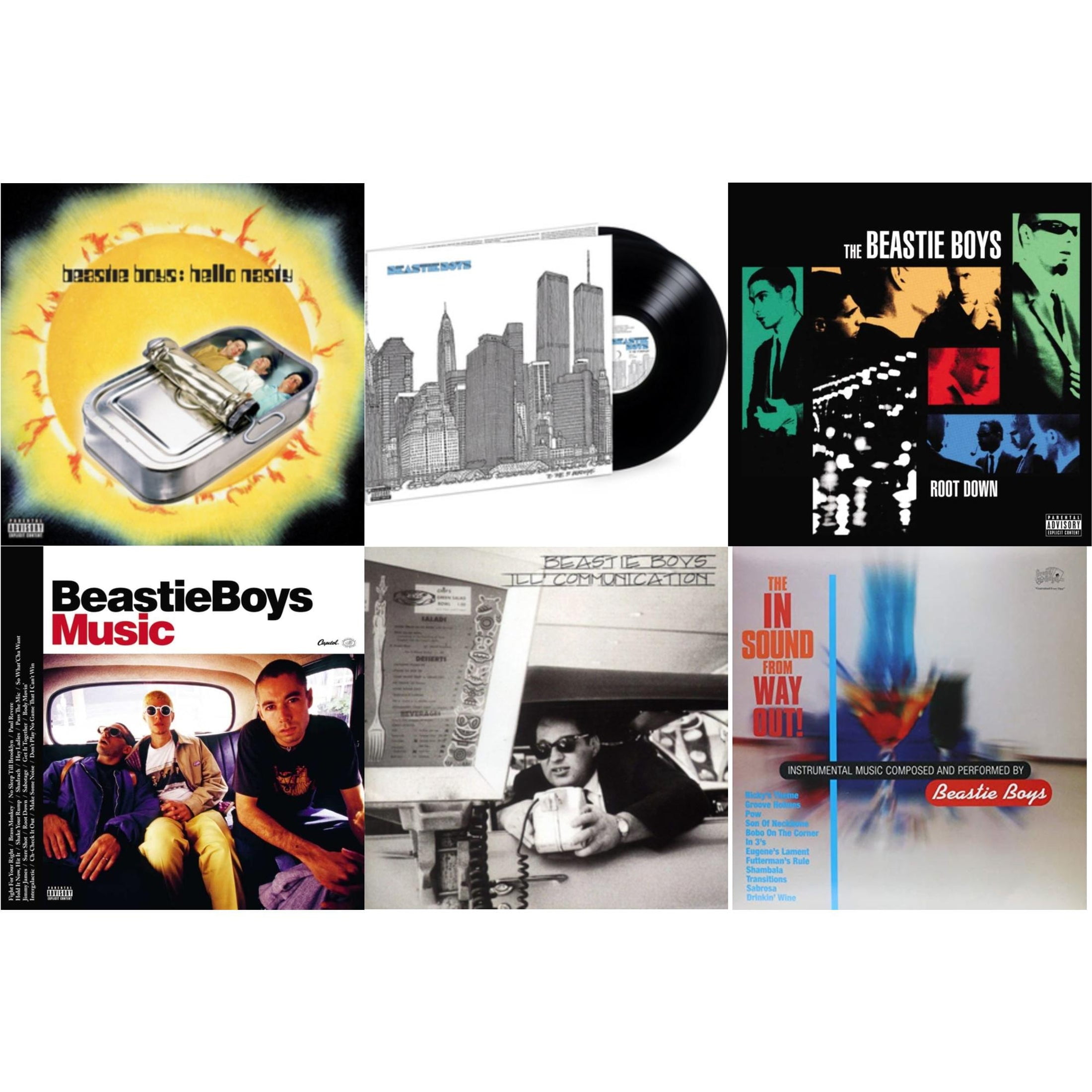 Hello Nasty & To The 5 Boroughs (180G/2LP) & Root Down Ep & Beastie ...