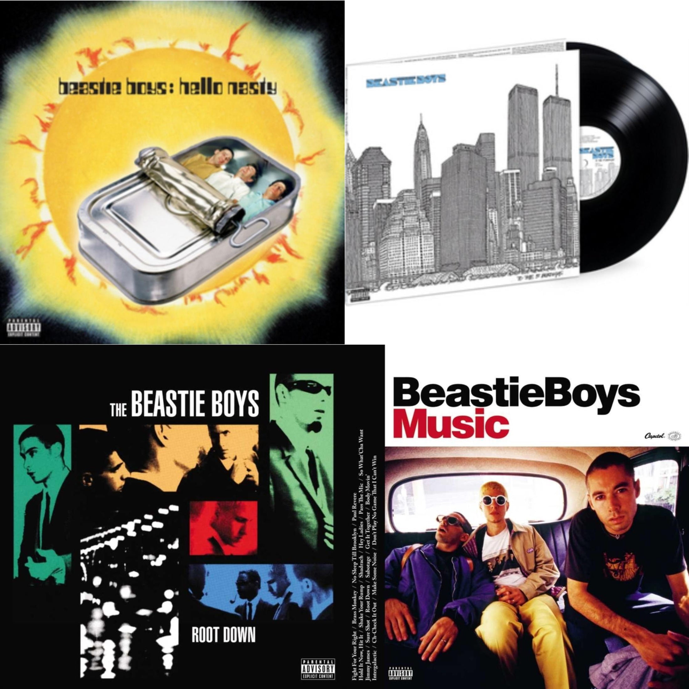 Hello Nasty & To The 5 Boroughs (180G/2LP) & Root Down Ep & Beastie ...