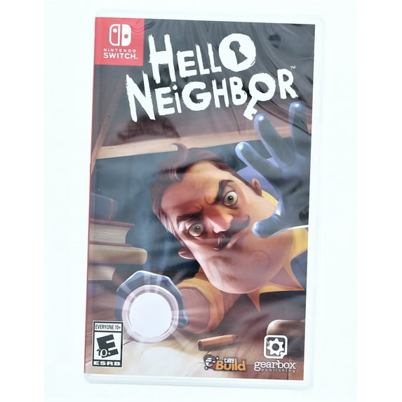 Nintendo Switch Hello Neighbor Video Game - Stealth Horror Adventure ...