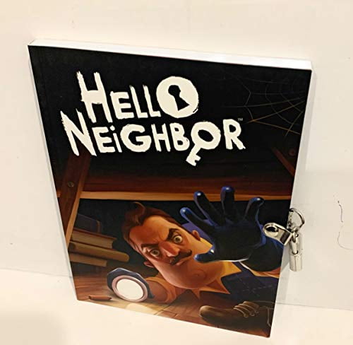 Pre-Owned Hello Neighbor Notebook/Journal with Padlock and Keys ...
