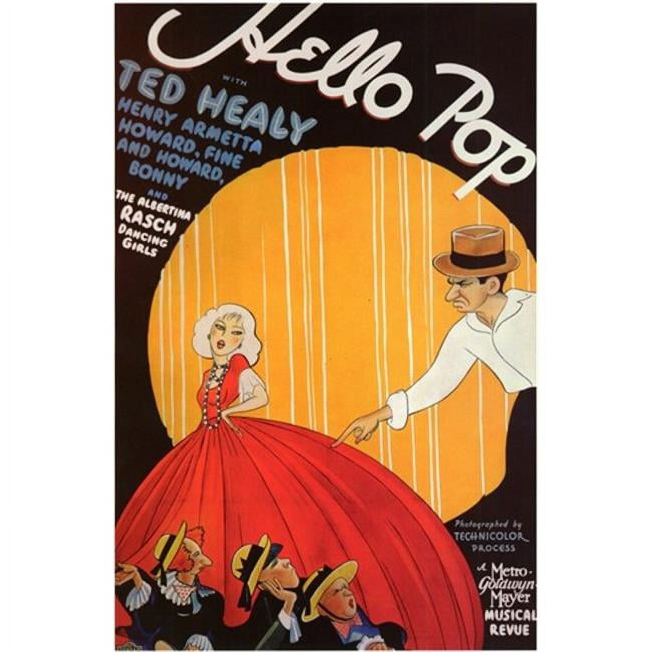 Hello Pop Movie Poster - 11 x 17 in. - Walmart.com