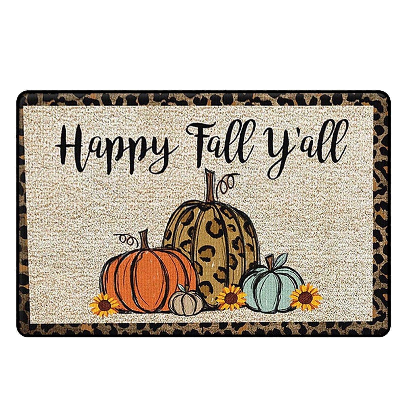 "Hello Pumpkin" Mat,Fall Outdoor Mat,Fall Door Mat Outdoor,Fall Front ...