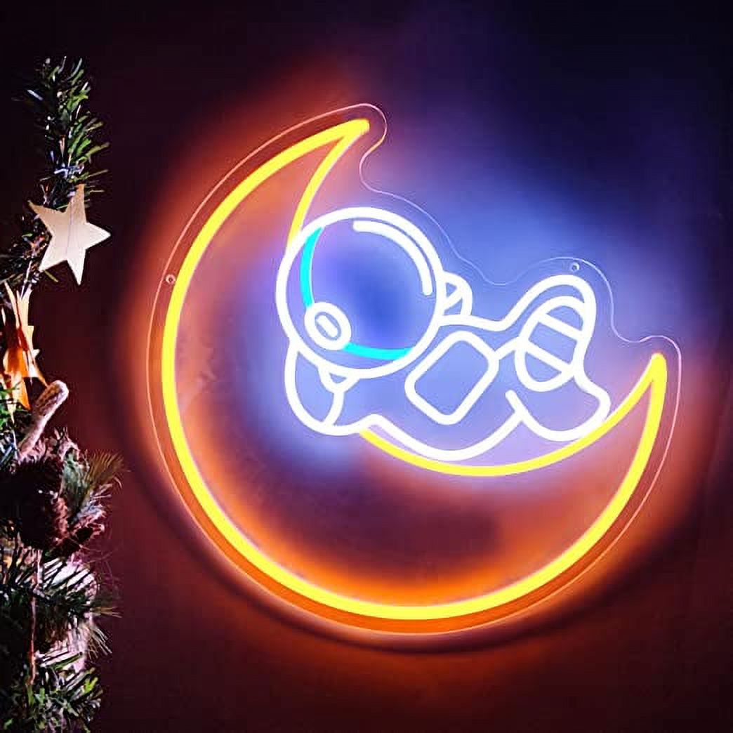 Hello Rose Astronaut LED Neon Light Signs USB Power for Bedroom Home ...