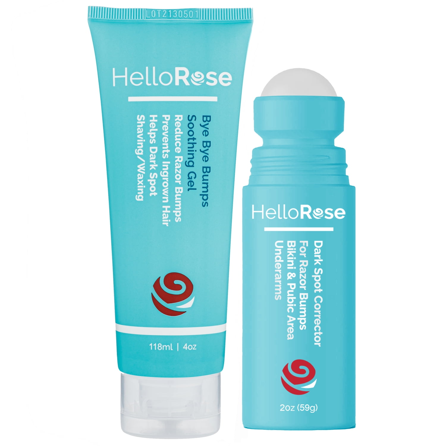 Hello Rose Ingrown Hair Treatment Kit for Women & Men w/ Skin Soother ...
