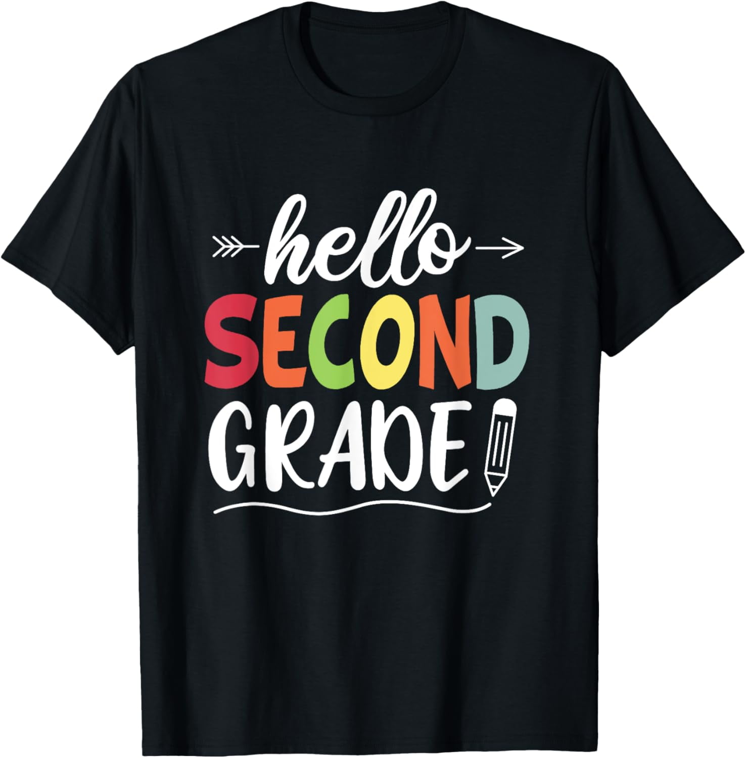 Hello Second Grade Back To School 2nd Grader T-Shirt - Walmart.com