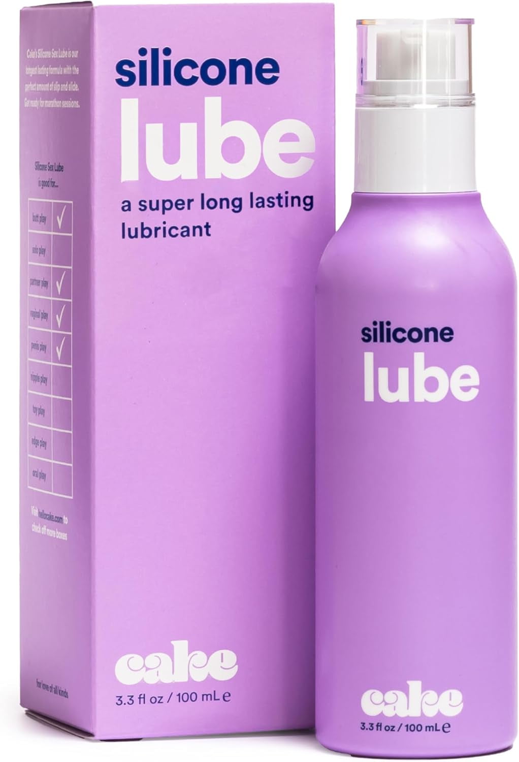 Hello Silicone-Based Personal Lubricant - Hydrating, Long-Lasting, Non ...