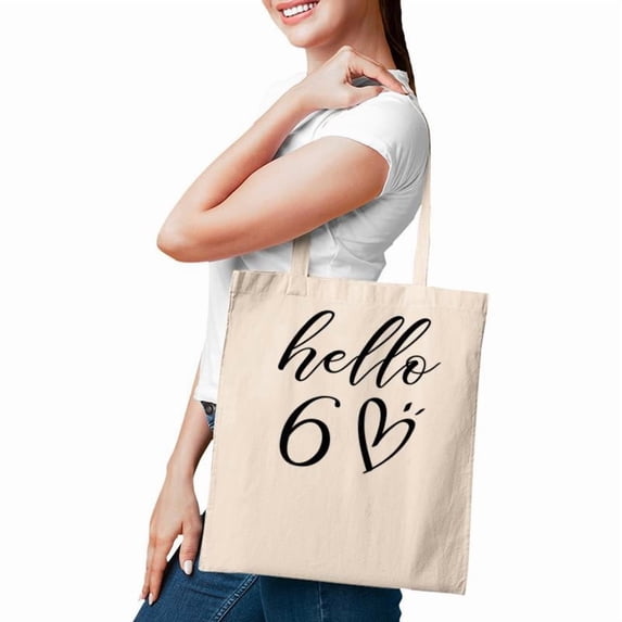 Hello Sixty 60Th Birthday Gifts 60Th Birthday Gift Tote Bag - Walmart.com