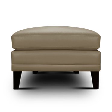 Hello Sofa Home Pimlico 59" Contemporary Top Grain Leather Loveseat in ...