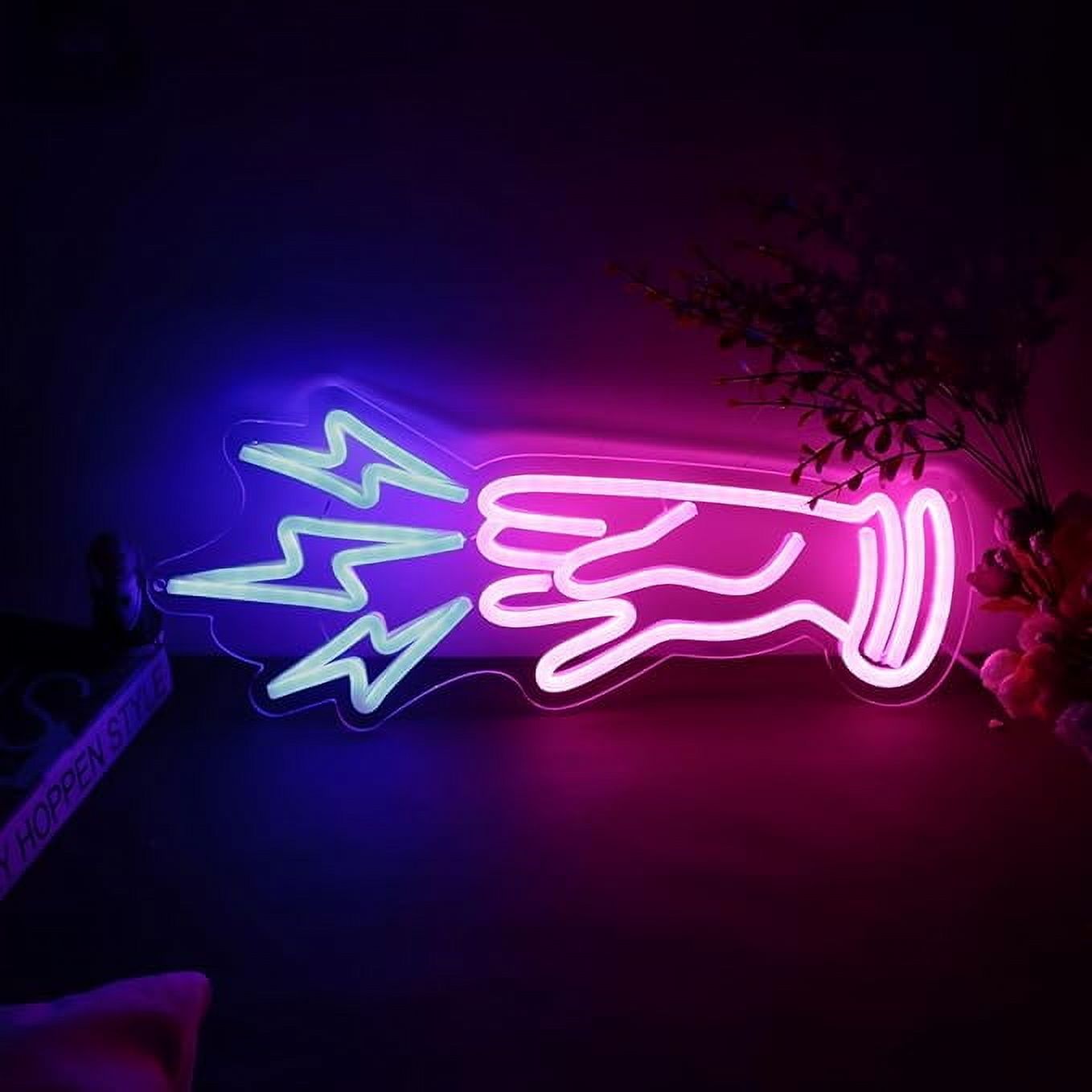 Hello Sora Hand Plasmids LED Neon Sign USB Power for Wall Decor,for ...