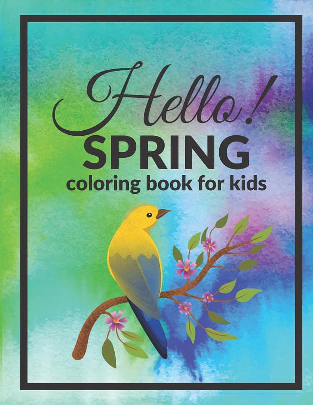 Welcome Spring Coloring Pages