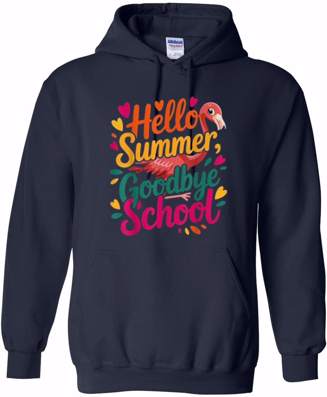 Hello Summer Goodbye School Funny End Year Celebration Beach Vibe ...