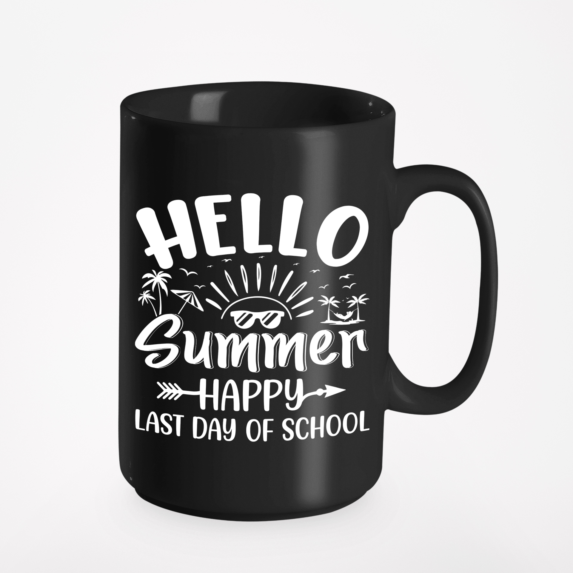 Hello Summer, Happy Last Day of School - Teacher or Student Vacation ...
