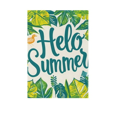 Newhomestyle Hello Summer Watermelon Garden Flags for Outside 12x18 ...