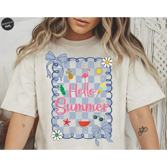 Hello Summer Summer Coquette Design, Beach Life , Sunshine , Girly ...