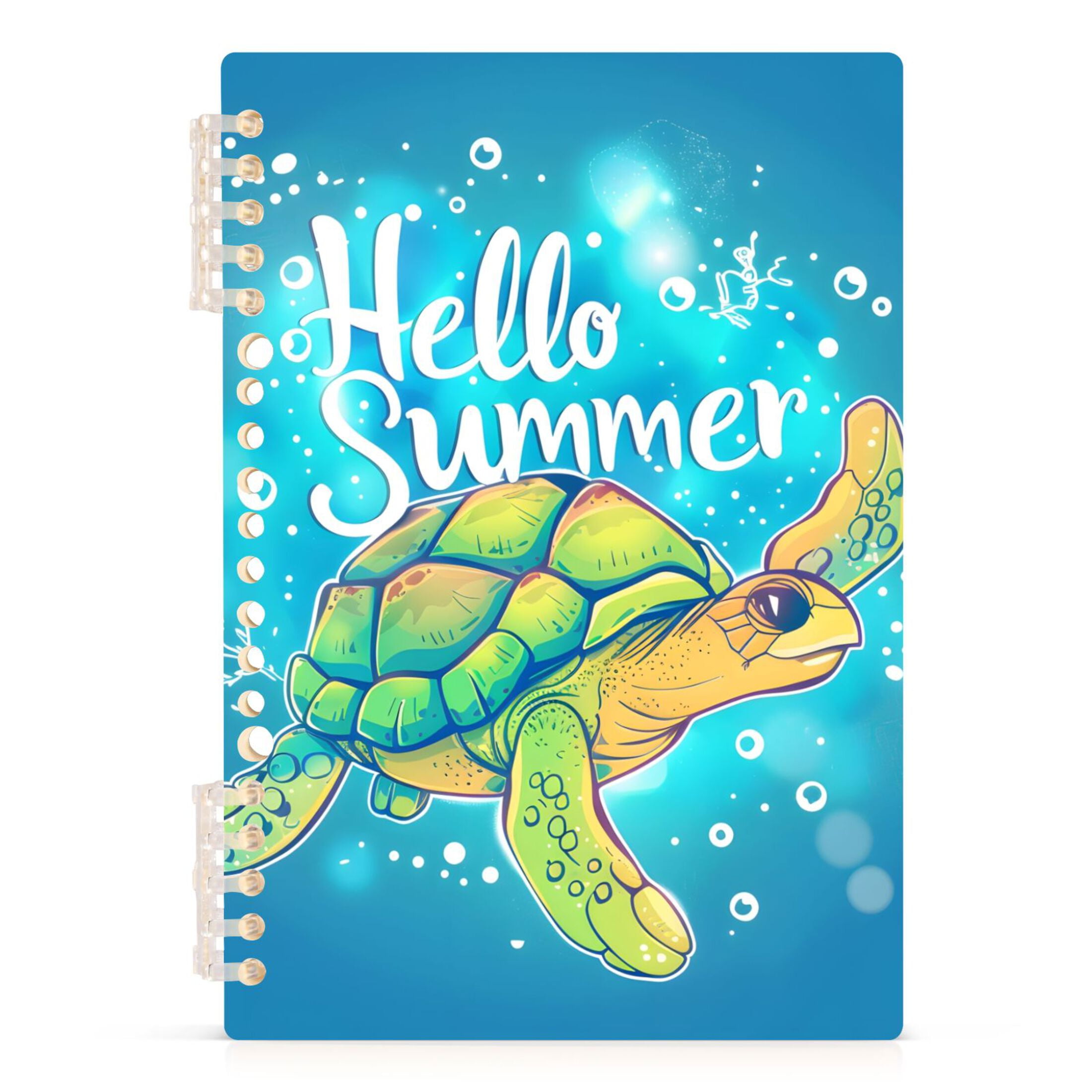 Hello Summer Turtle Notebooks 1-subject Journal 60 Sheets A5 College ...