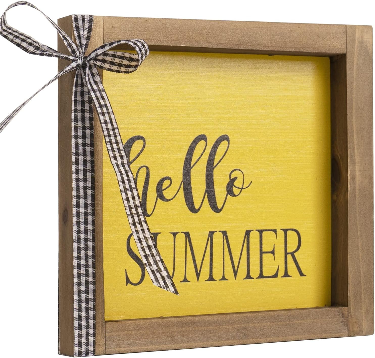 Hello Summer Wooden Sign, Summer Decorations for Home, Summer Decor ...
