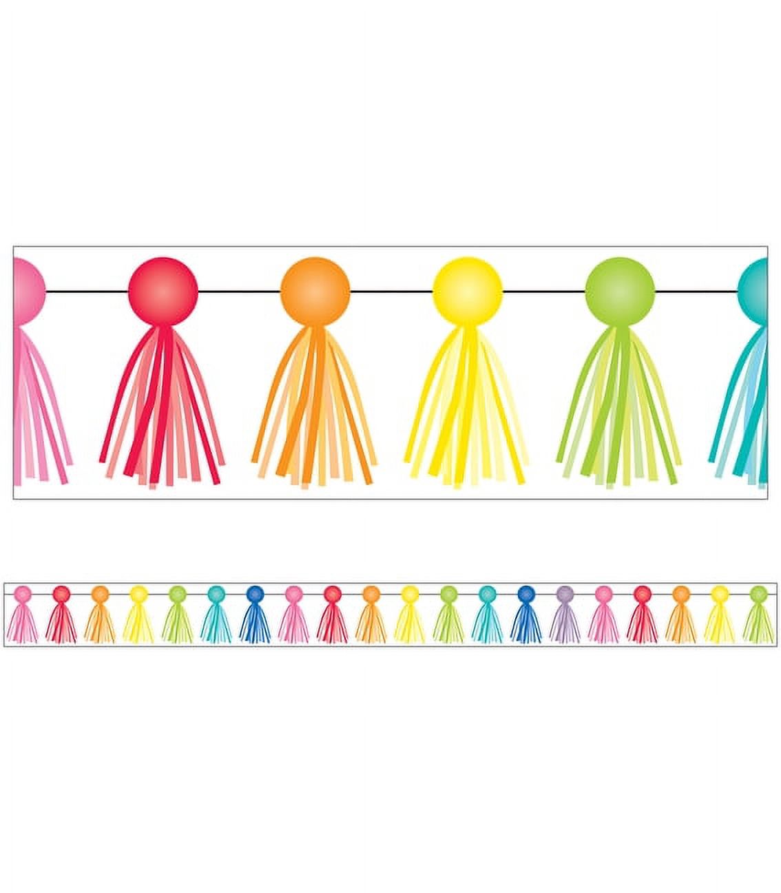 Hello Sunshine Tassel Straight Bulletin Board Borders (Other) - Walmart.com