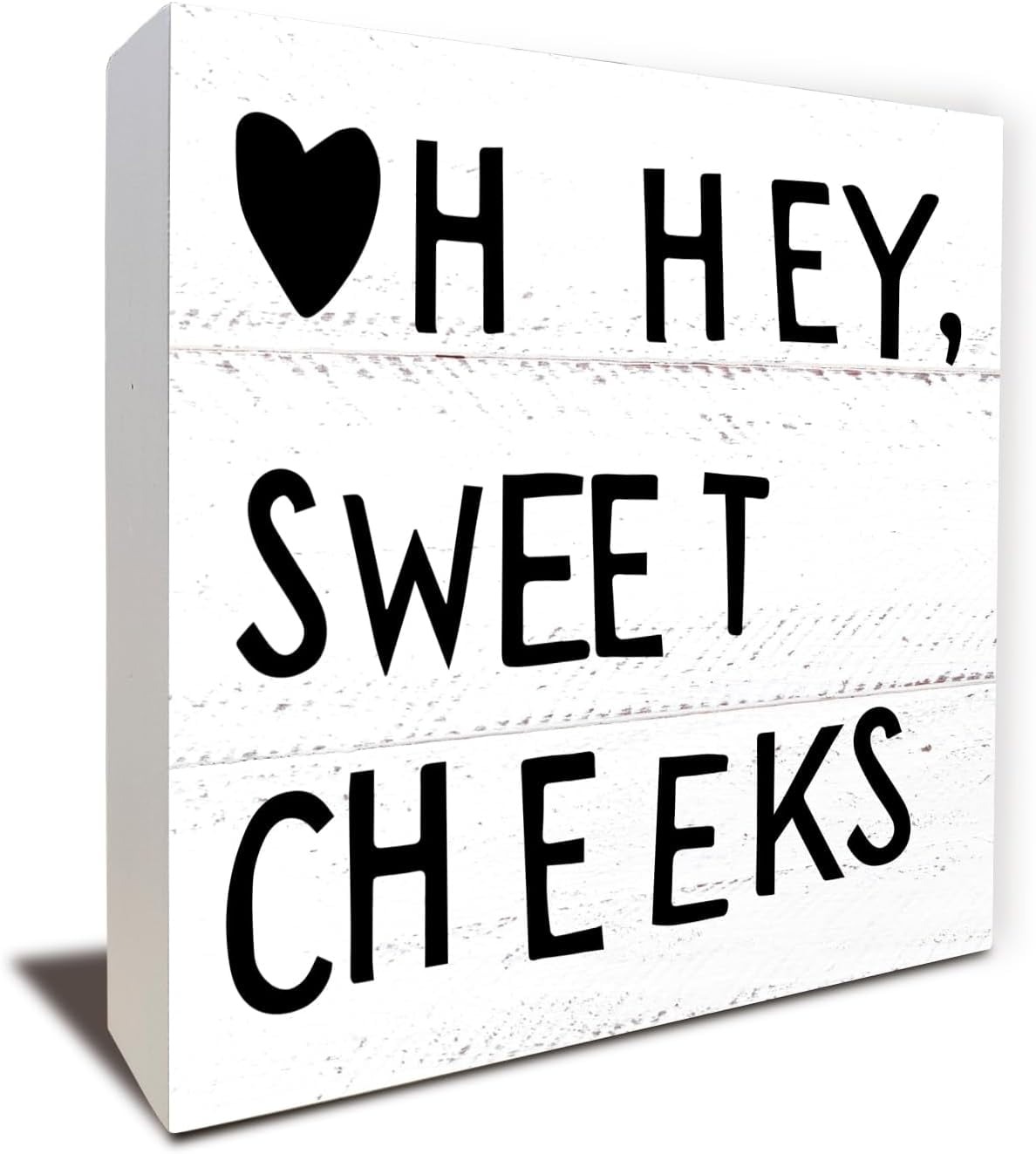 Hello Sweet Cheeks Bathroom Decor Wooden Box Sign Farmhouse Home Accent ...