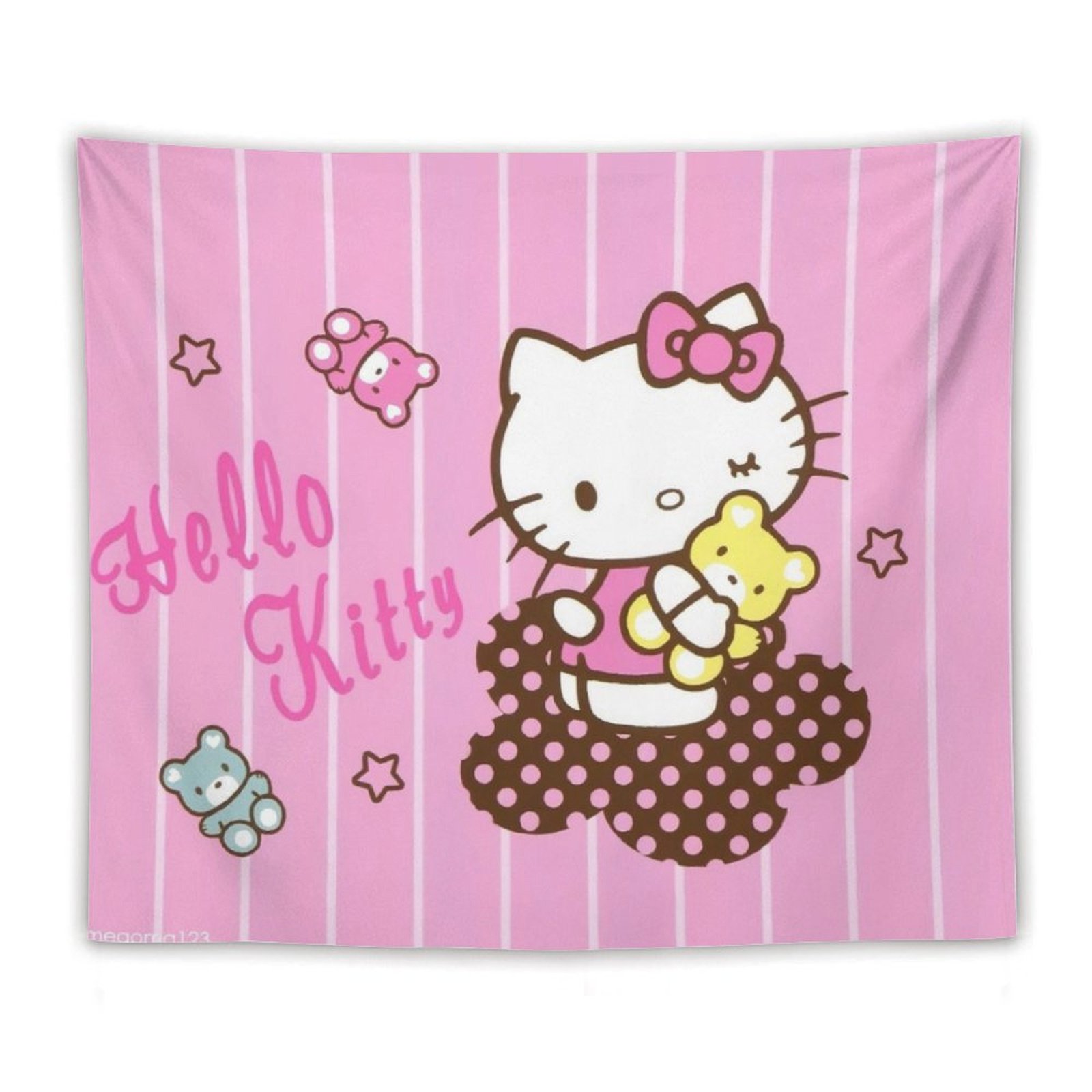 Hello Tapestry Kid Tapestry Girl Tapestry Hello Kitty Poster Hello ...