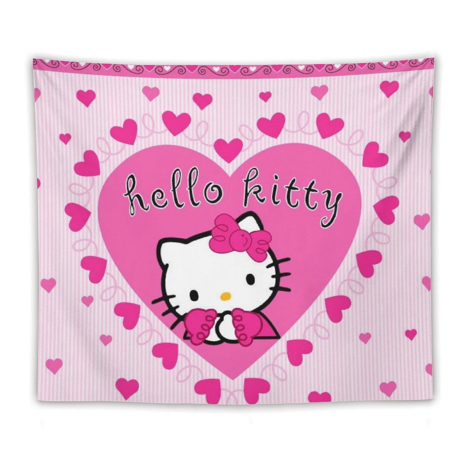 Hello Tapestry Kid Tapestry Girl Tapestry Hello Kitty Poster Hello ...