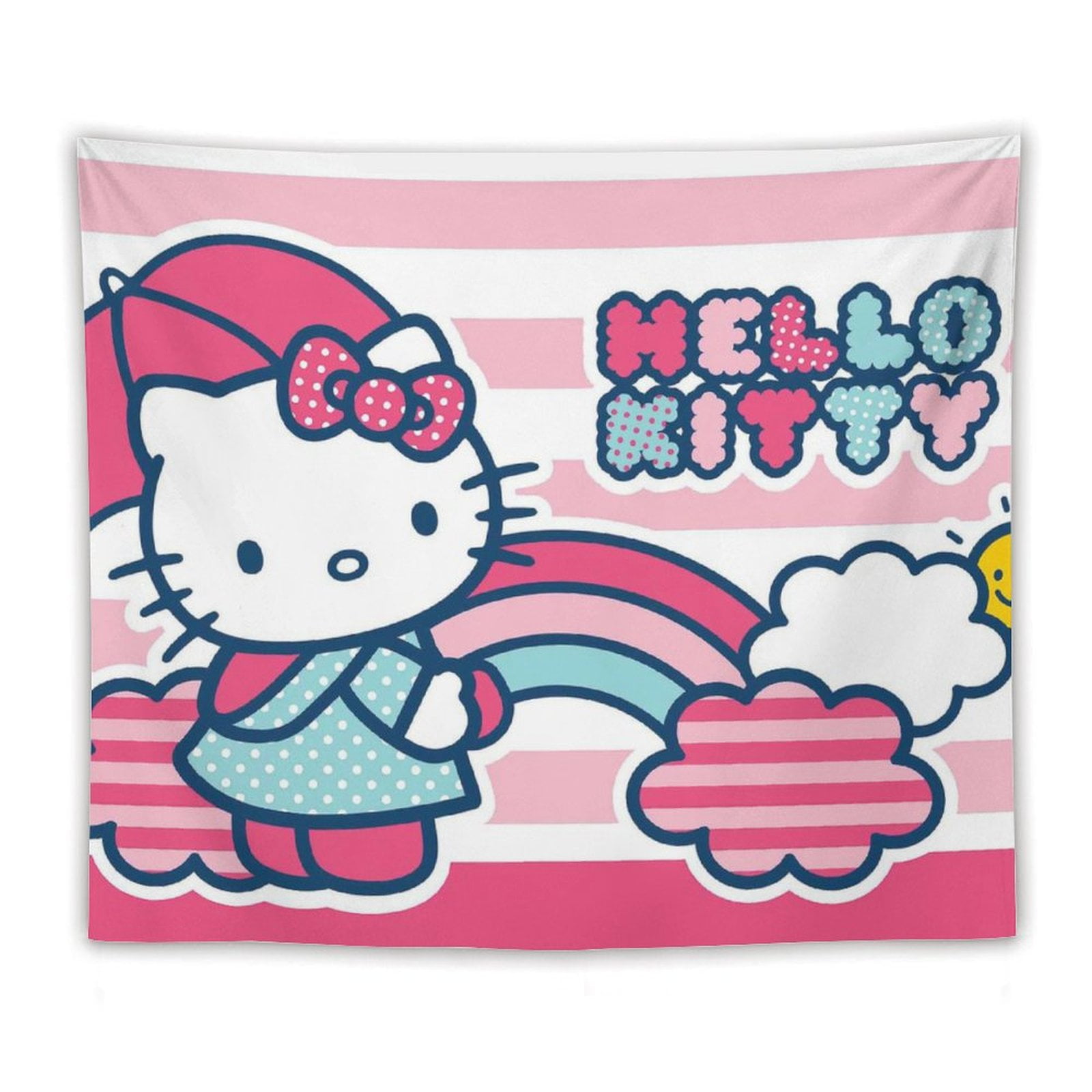 Hello Tapestry Kid Tapestry Girl Tapestry Hello Kitty Poster Hello ...