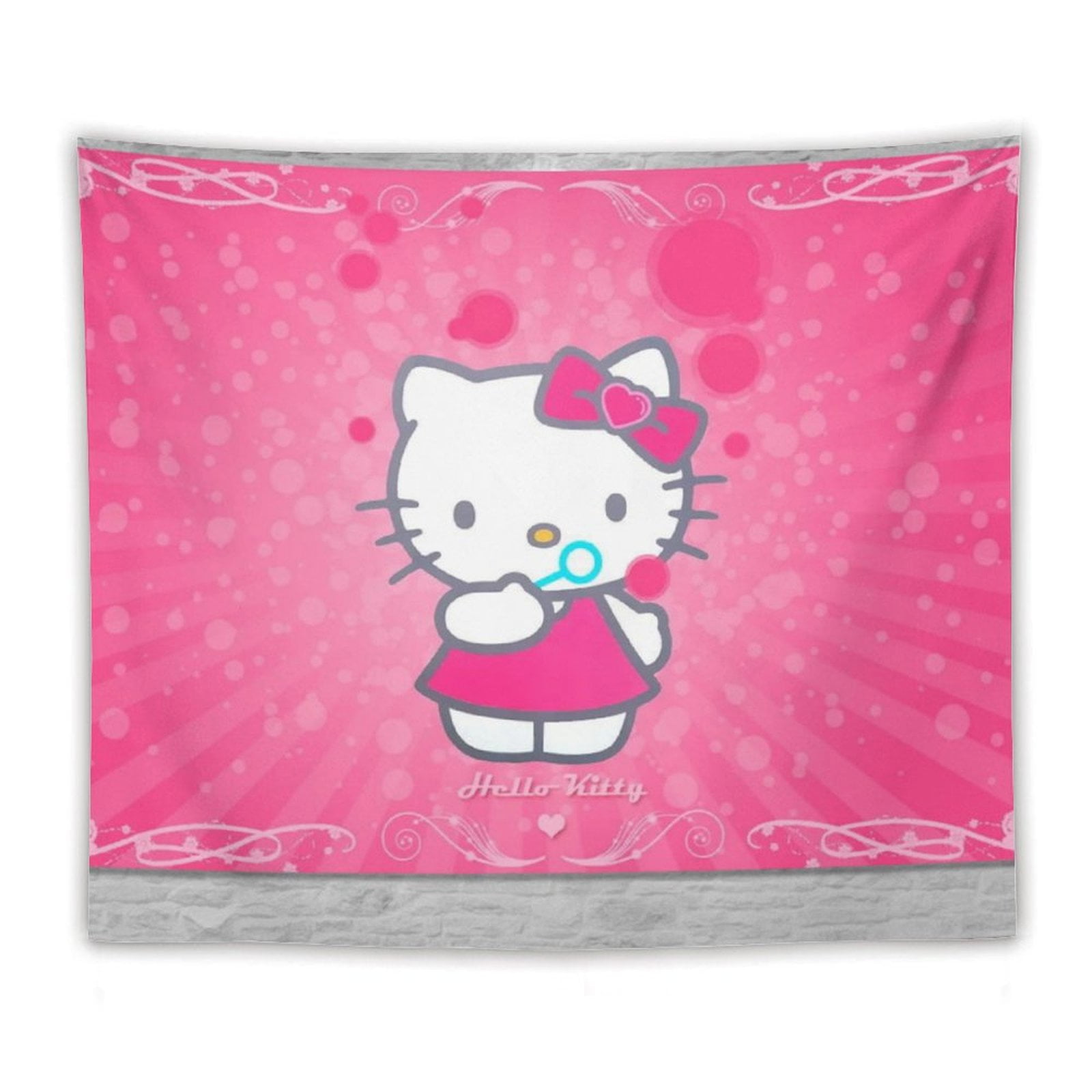 Hello Tapestry Kid Tapestry Girl Tapestry Hello Kitty Poster Hello ...