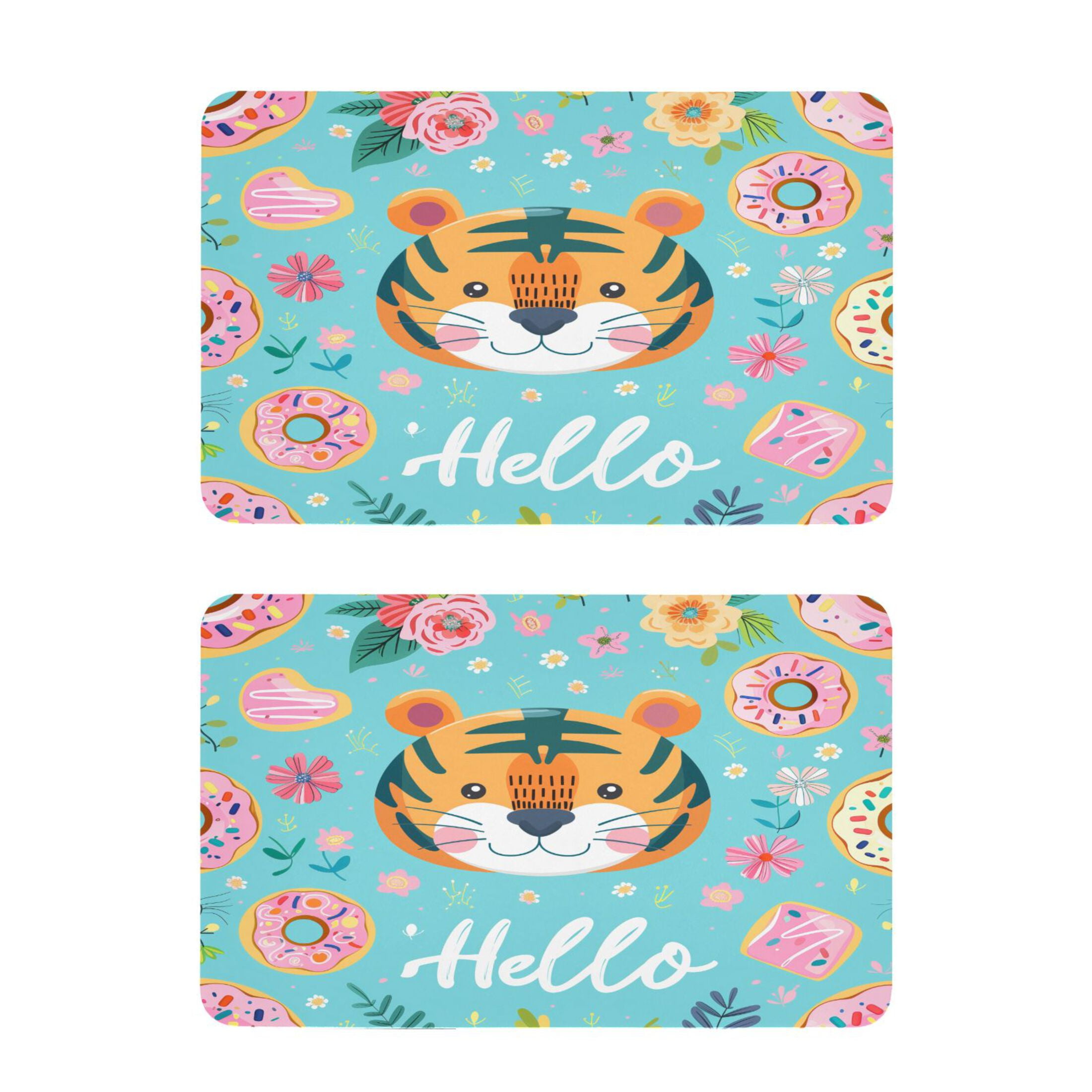 Hello Tiger Face Strong Fridge Magnets Refrigerator Magnets Sticker ...