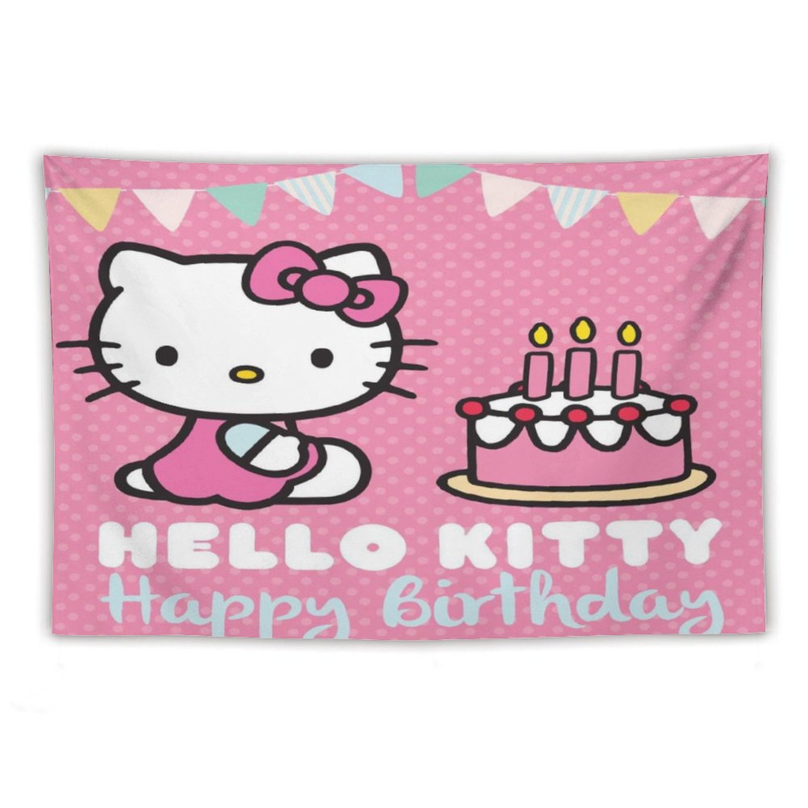 Hello Tapestry Kid Tapestry Girl Tapestry Hello Kitty Poster Hello ...