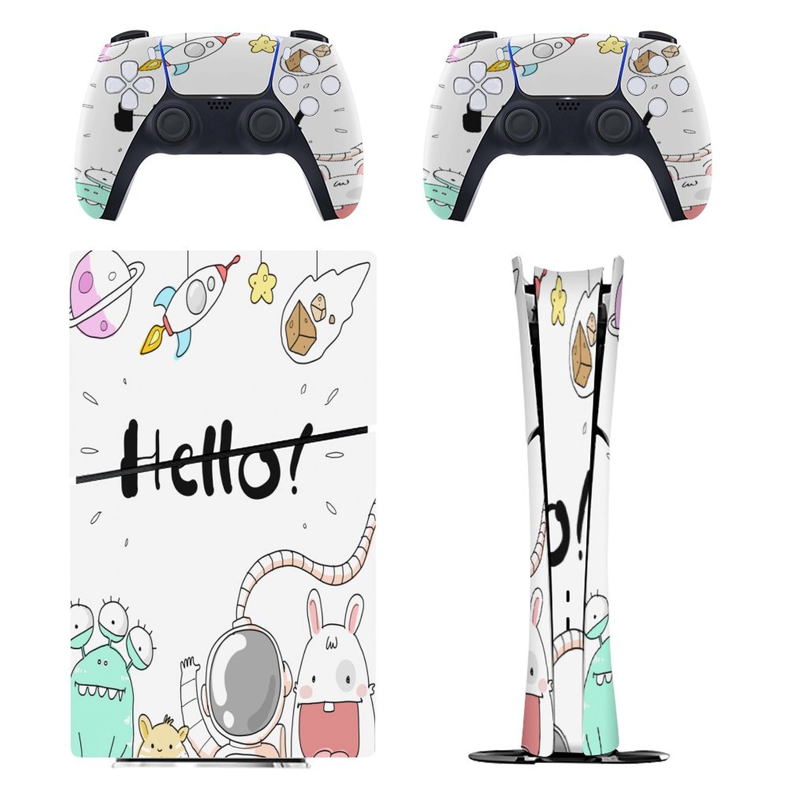 Hello Toys PS5/PS5 Slim Digital Disc Skin Sticker For Console And ...