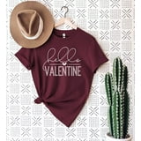 Hello Valentine Shirt, Valentine Shirt, Cute Valentine Day, Valentine's ...