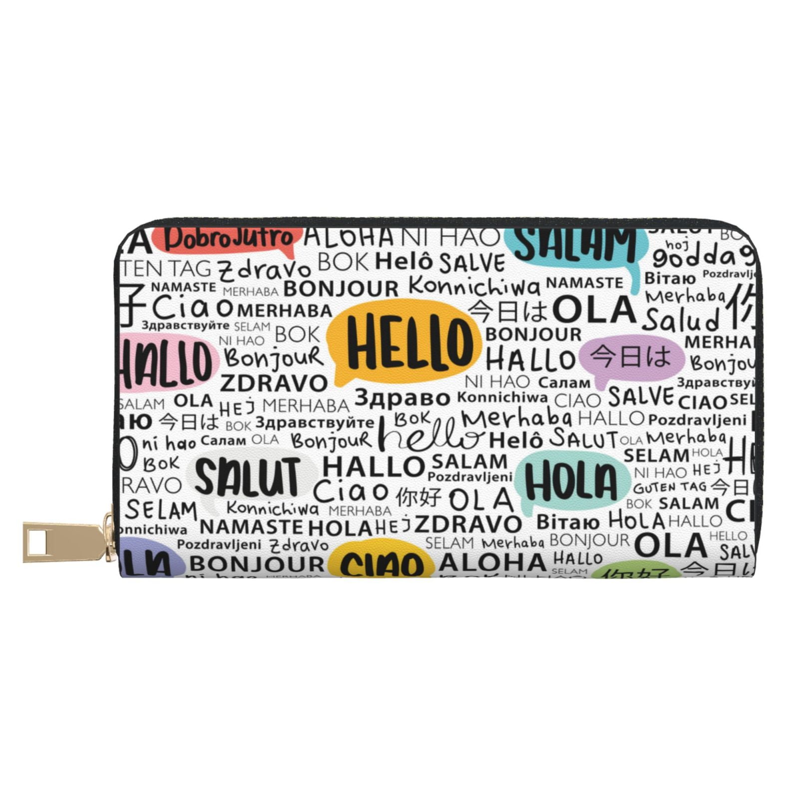 Hello Wallet Women, Leather Bifold Multi Card Wallet, Women's Wallets ...