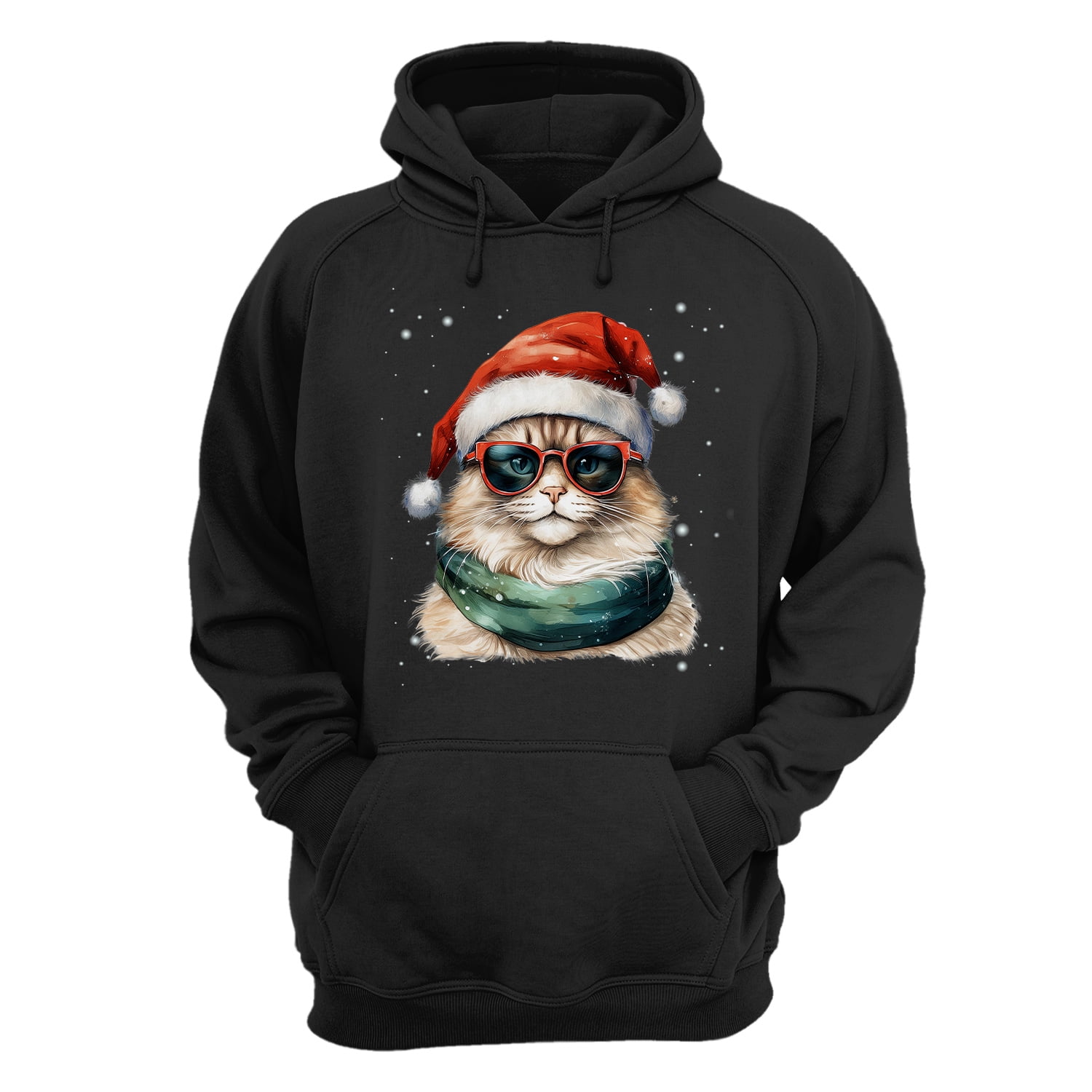 Hello Winter Ragdoll Frosty Morning Walk Welcome Snowy Christmas Hoodie ...