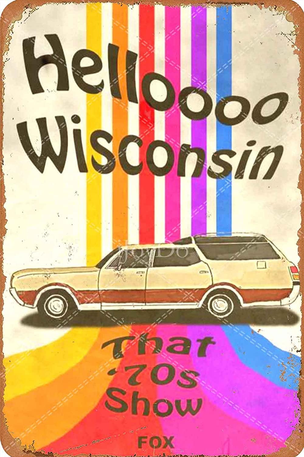 Hello Wisconsin That '70S Show Retro Tin Sign Metal Tin Sign Vintage ...