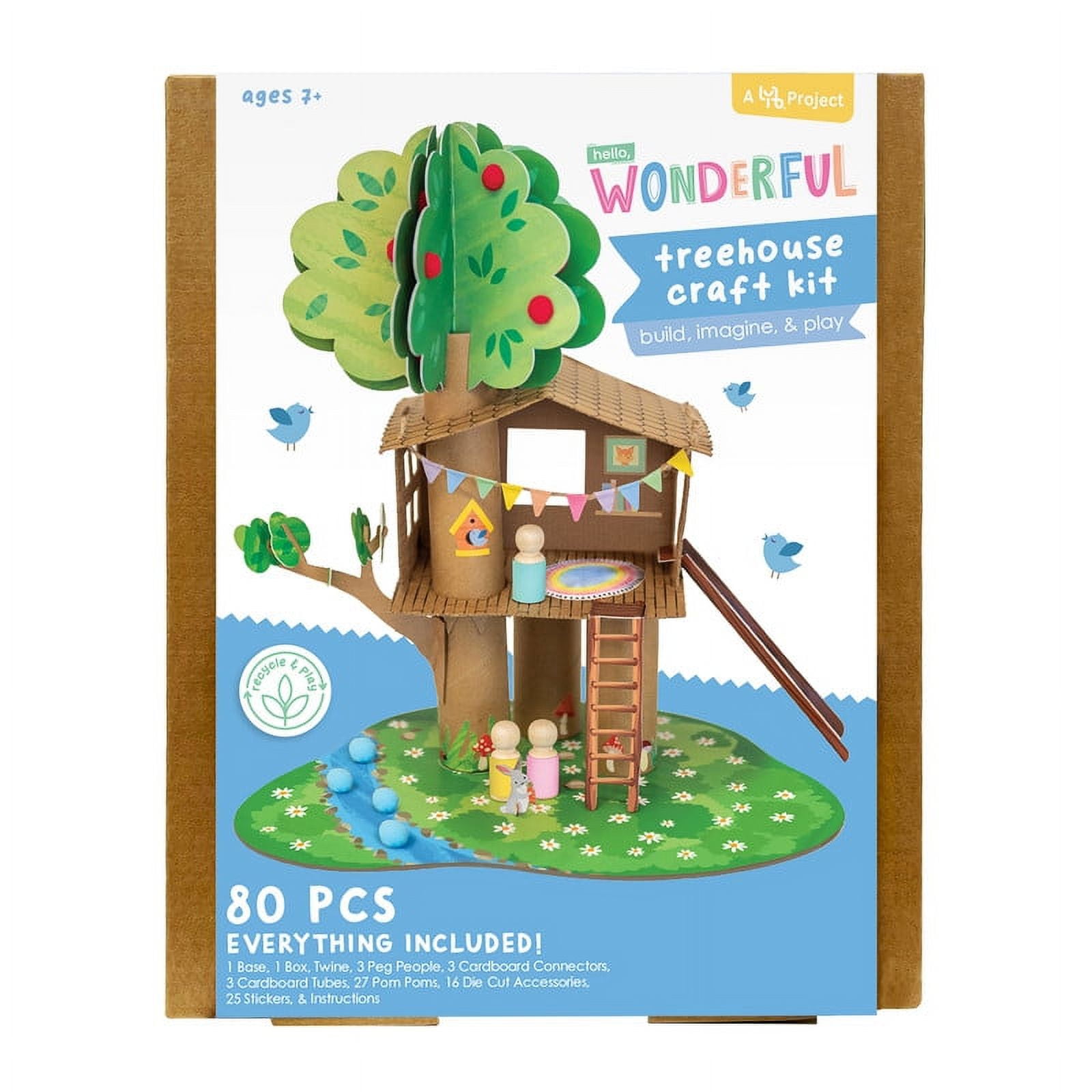 Hello Wonderful Treehouse Craft Kit - Walmart.com