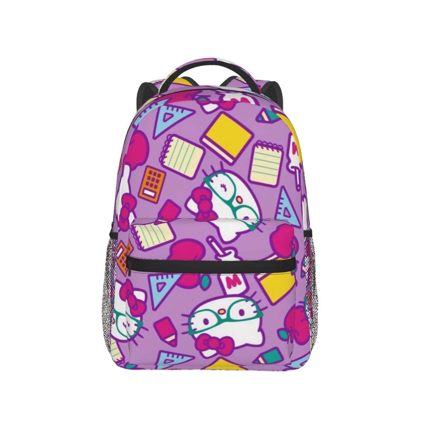 Hello kitty Backpack,Polyester Travel Backpack for Women Men Durable ...