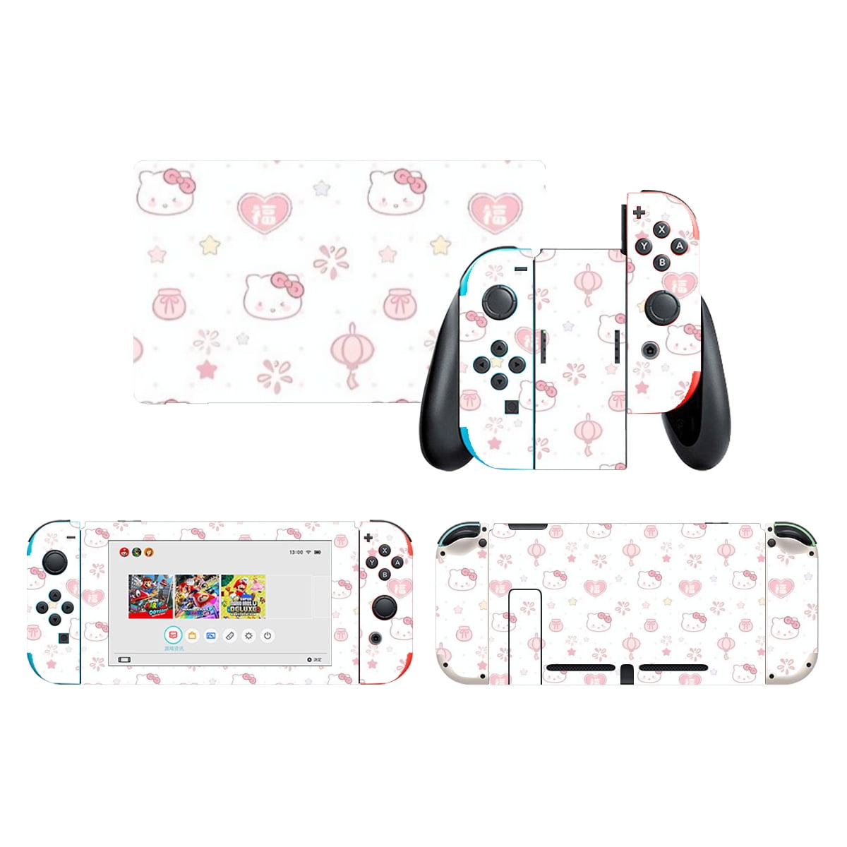 Hello kitty Game Switch Skin - Anime Cartoon Game Sticker, No Bubble ...