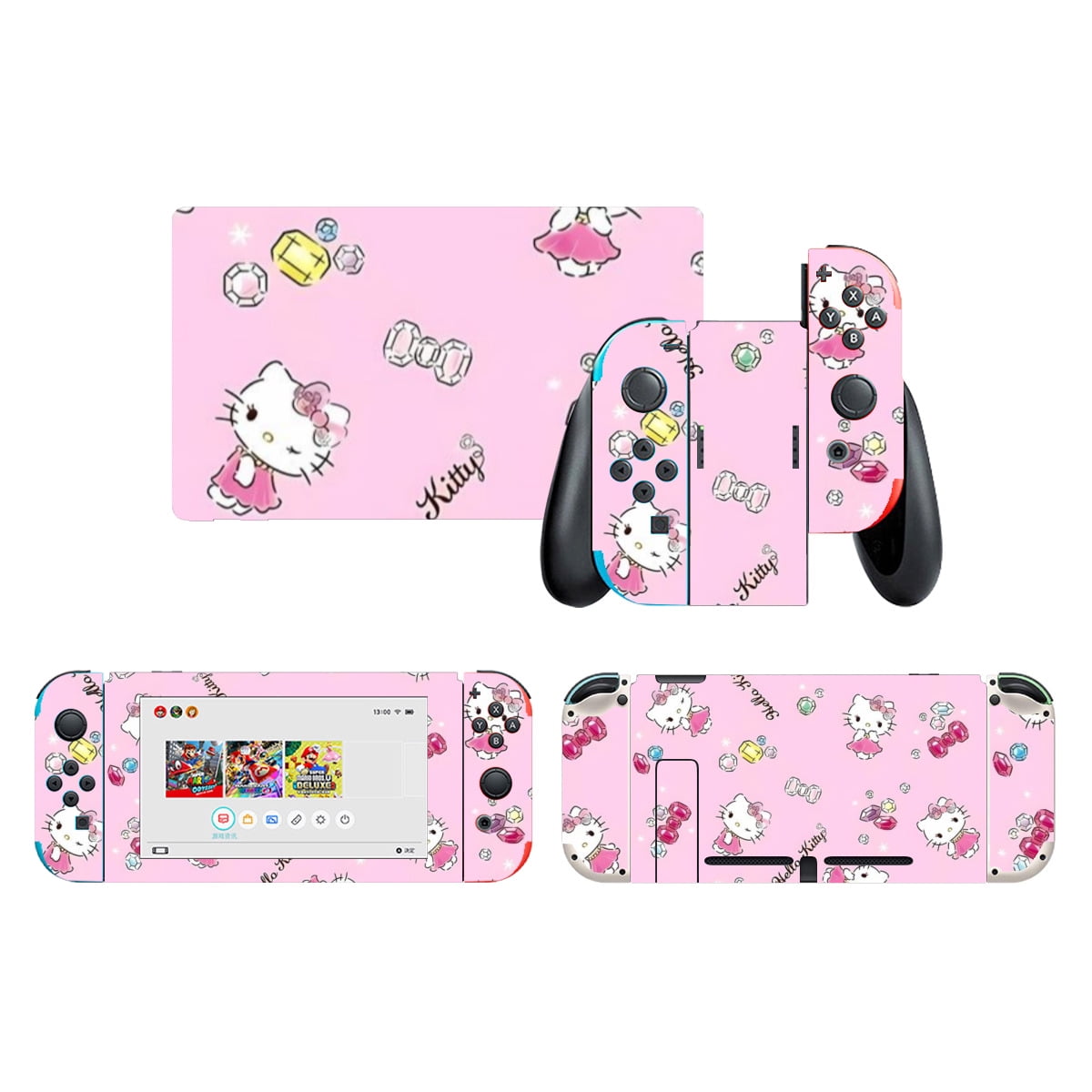 Hello kitty Game Switch Skin - Anime Cartoon Game Sticker, No Bubble ...