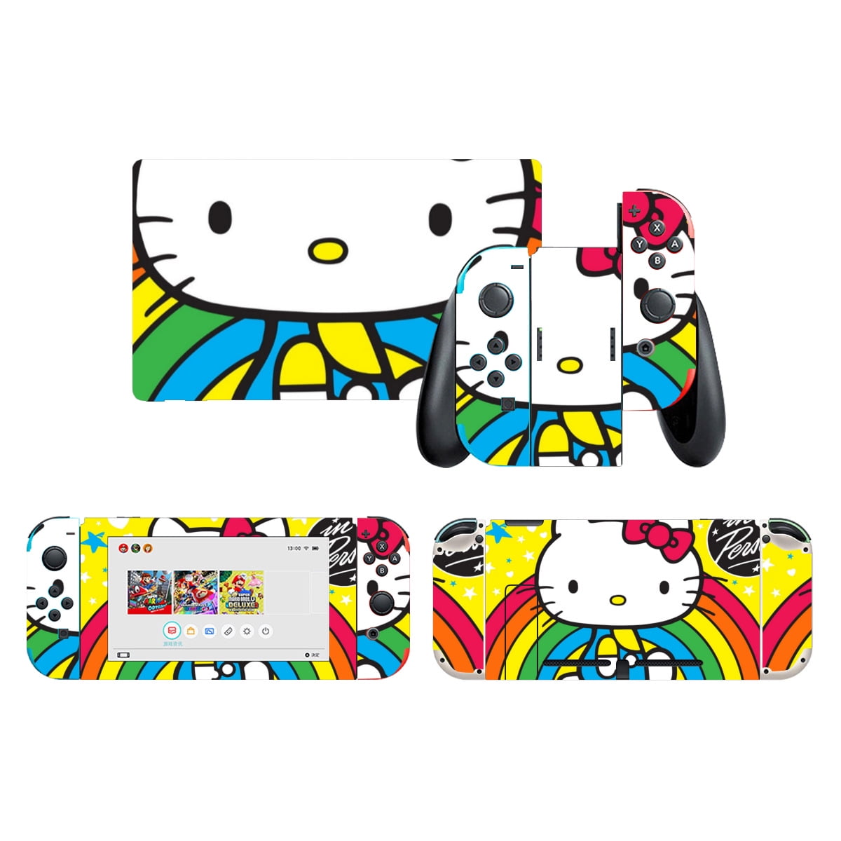 Hello kitty Game Switch Skin - Anime Cartoon Game Sticker, No Bubble ...