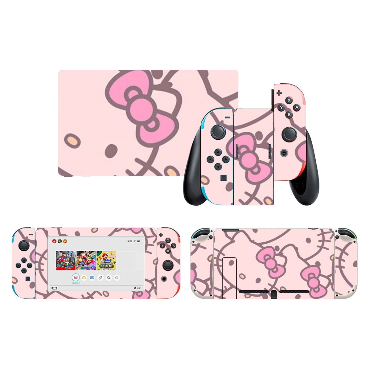 Hello kitty Game Switch Skin - Anime Cartoon Game Sticker, No Bubble ...