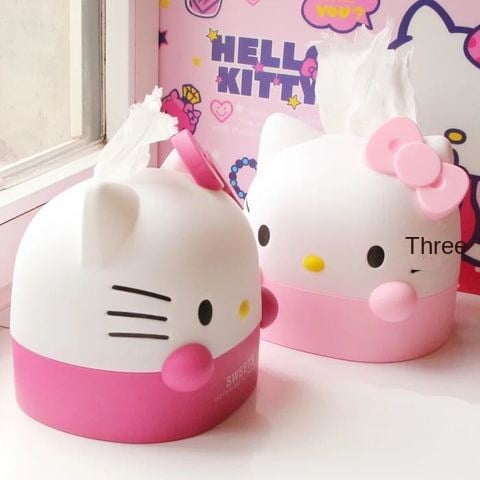 Hello kitty Hello Kitty tissue box toilet paper roll paper bucket ...