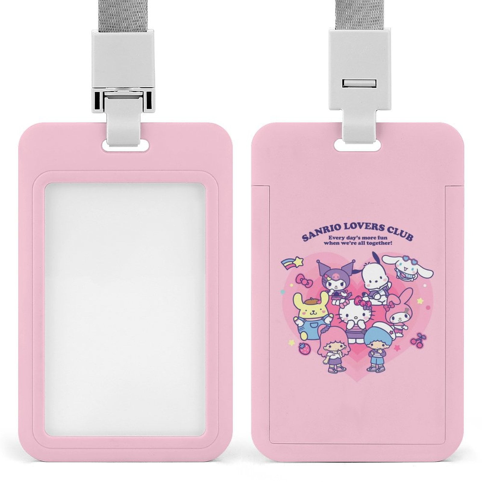 Hello_kitty ID Card Name Holder Sets ID Card Name Badge Holder ...