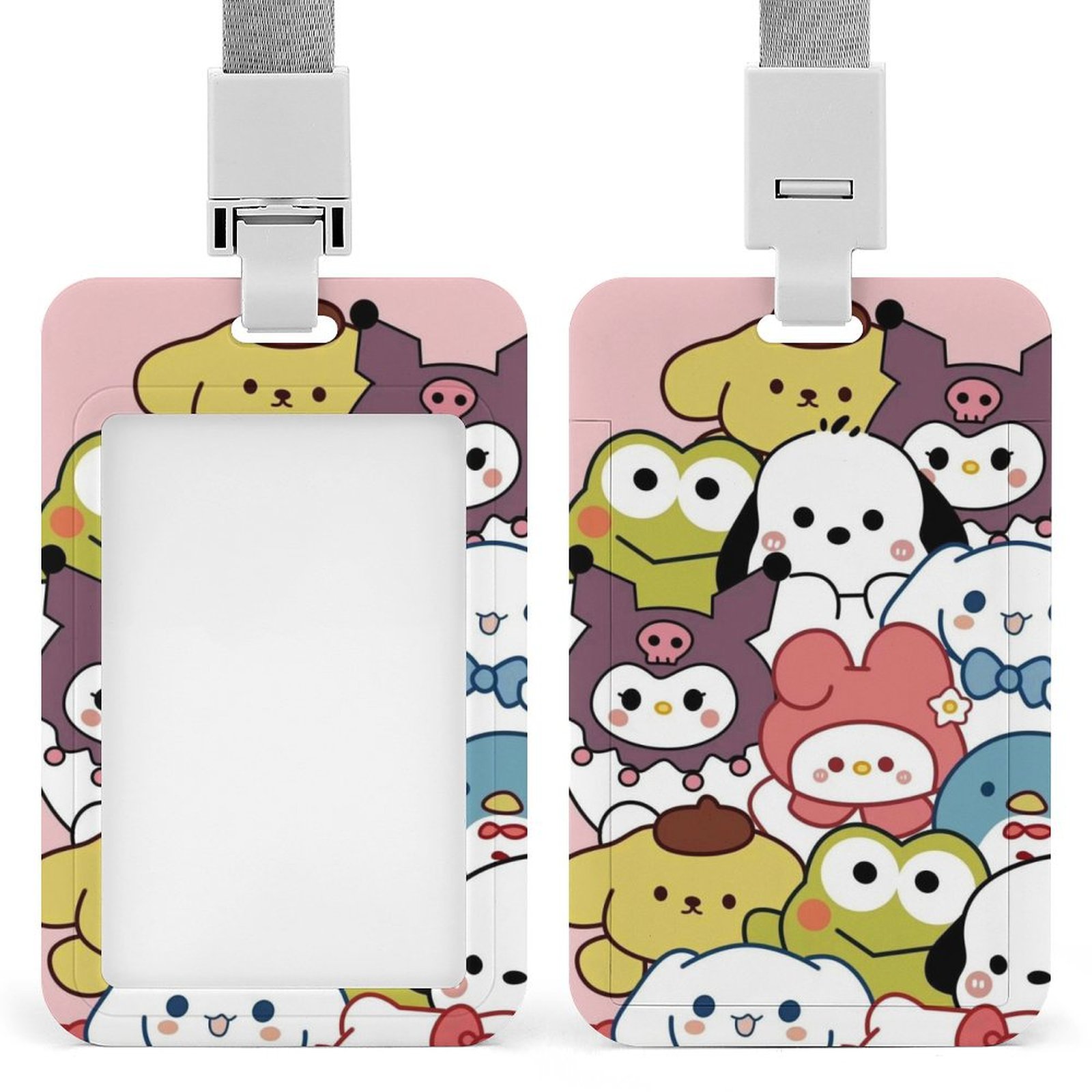 Hello_kitty ID Card Name Holder Sets ID Card Name Badge Holder ...