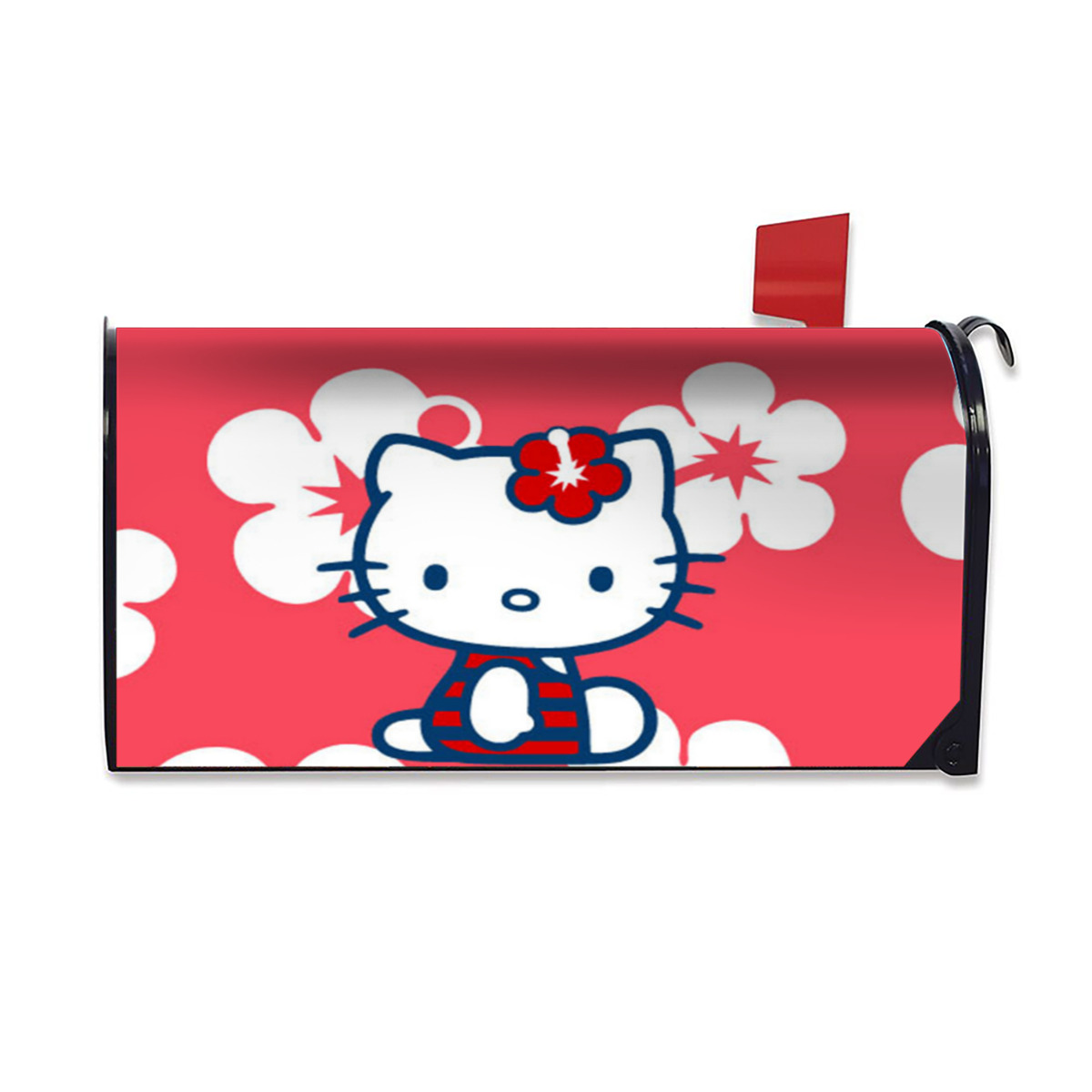 Hello kitty Mailbox Cover with Magnetic Strip Anime Mailbox Package ...