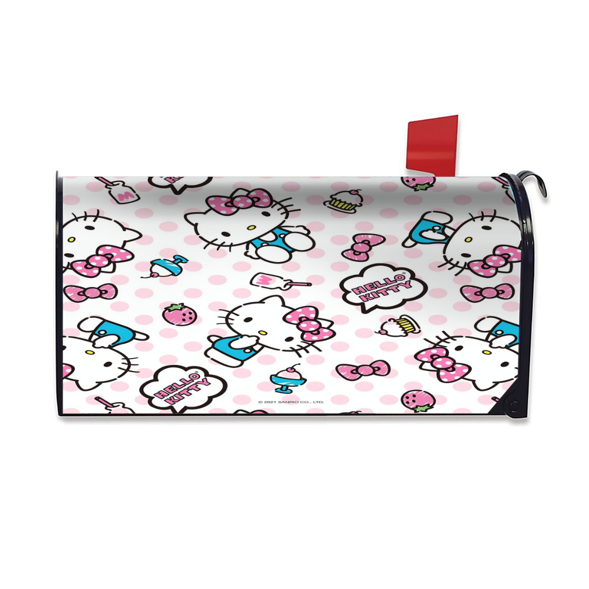 Hello kitty Mailbox Cover with Magnetic Strip Anime Mailbox Package ...
