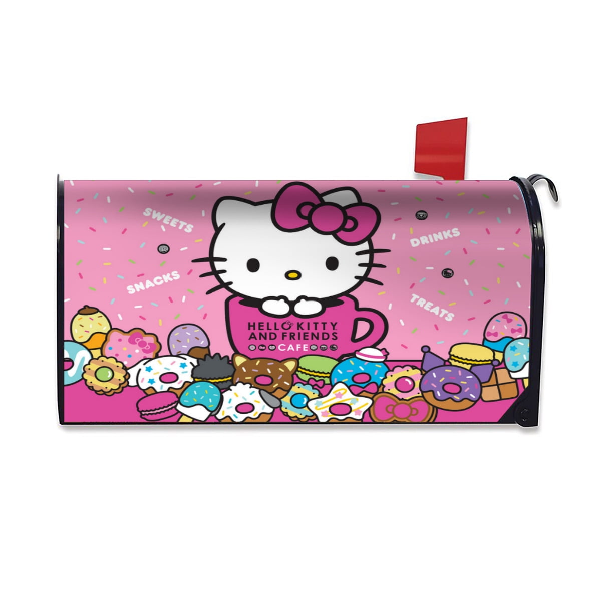 Hello kitty Mailbox Cover with Magnetic Strip Anime Mailbox Package ...